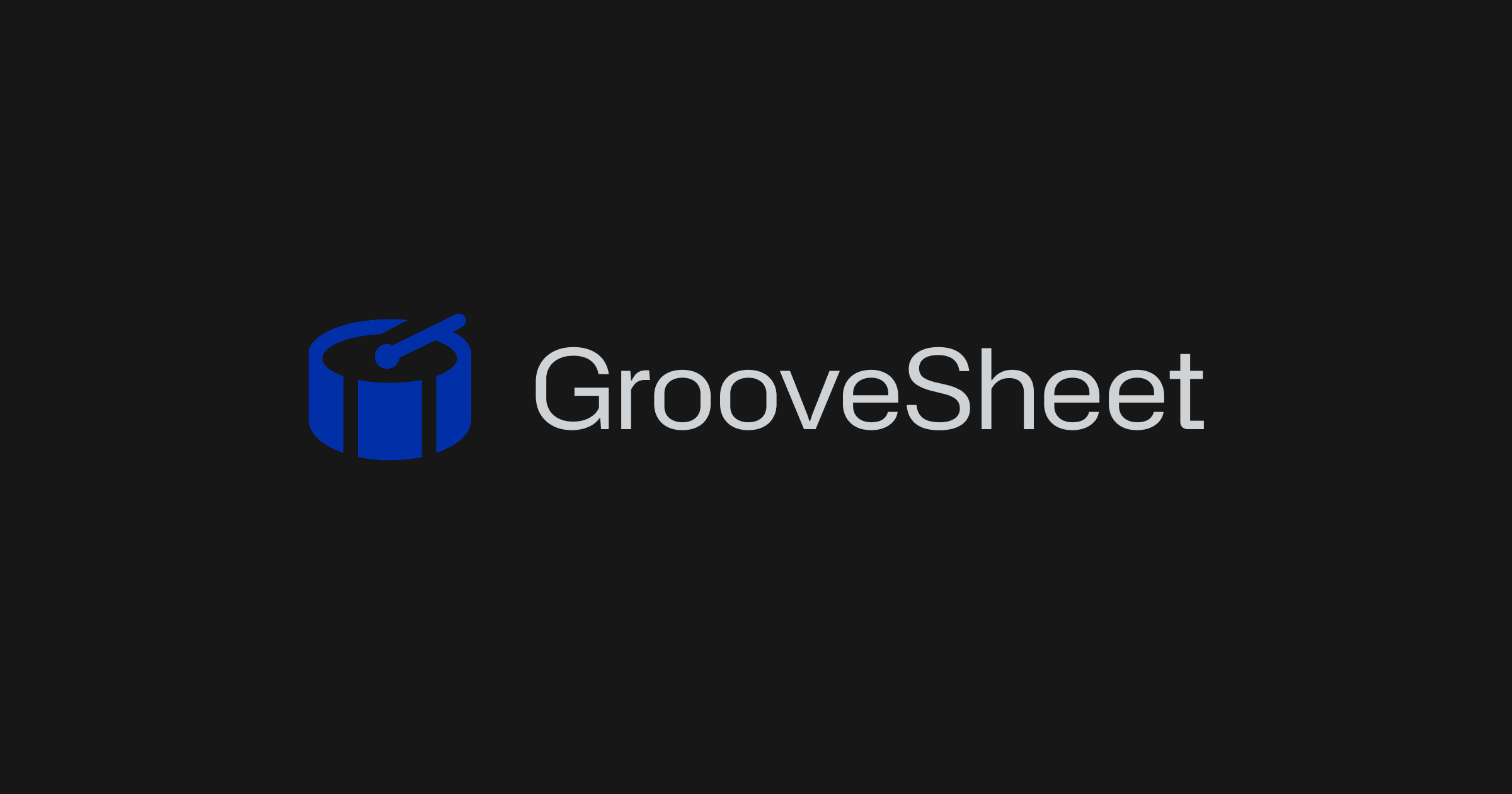 GrooveSheet